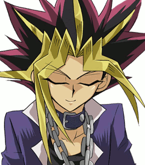 Yugioh Yami Yugi Smiling GIF | GIFDB.com