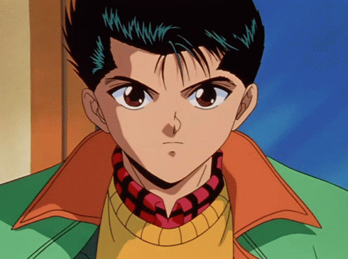 Yuyu Hakusho Smiling Yusuke GIF | GIFDB.com