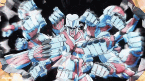Zoom Punch Jojo Ora Ora Ora GIF | GIFDB.com