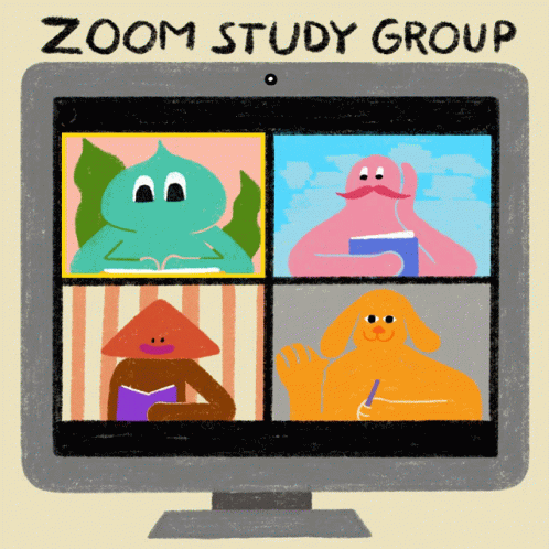Zoom Virtual Study Group GIF | GIFDB.com