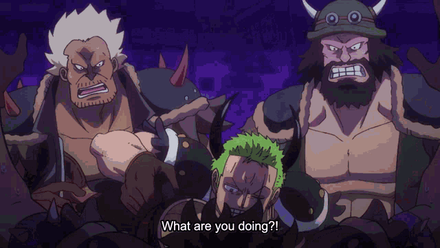 Zoro Conqueror's Haki GIF | GIFDB.com