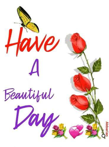 Animated Greeting Card Have A Beauiful Day Gif GIF | GIFDB.com
