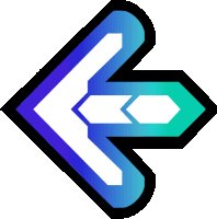 Blue Ddr Arrow Sticker GIF | GIFDB.com