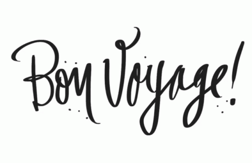Bon Voyage Minimalist Mobile Art