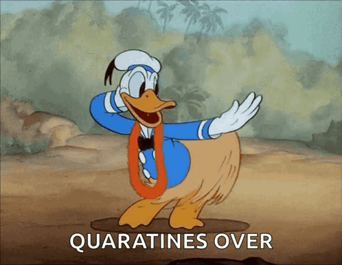 Dancing Cartoon Donald Duck