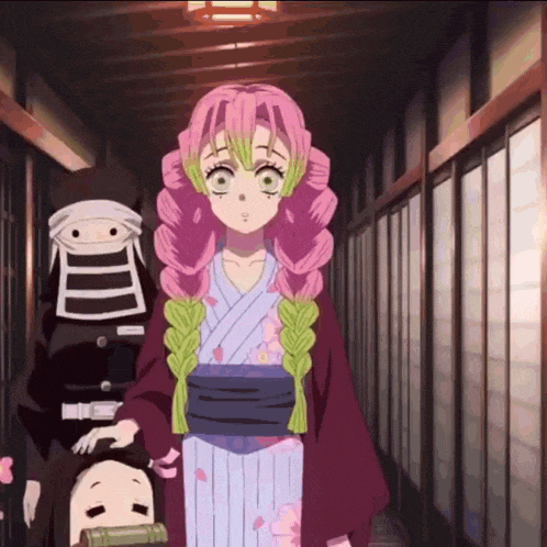 Demon Slayer Mitsuri Happy Gif GIF | GIFDB.com