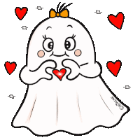Ghost Sticker GIF | GIFDB.com