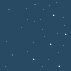 Glimmering Stars On Blue Sky