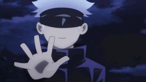 Hello Gojo Satoru Gif GIF | GIFDB.com