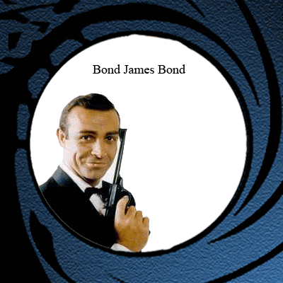 James Bond Holding A Gun