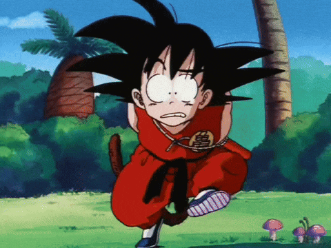Kid Goku Dancing Gif GIF | GIFDB.com