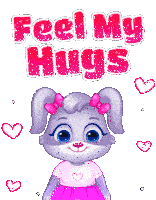 Hugging Heart Snoopy Sticker GIF | GIFDB.com
