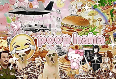 Poop Haha Brainrot Gif GIF | GIFDB.com