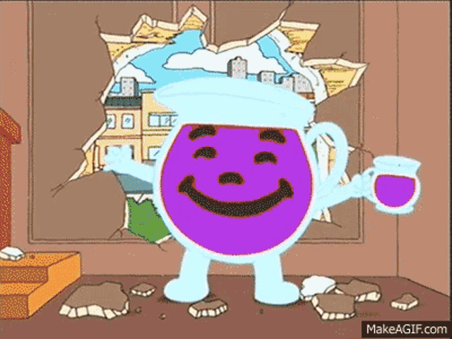 Kool Aid Kool Aid Man Gif GIF | GIFDB.com