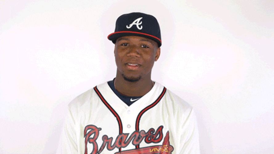 Happy Ronald Acuna Jr GIF | GIFDB.com