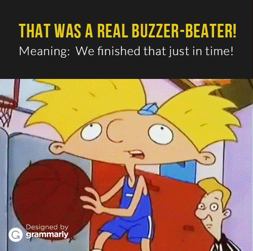 The Real Buzzer Beater