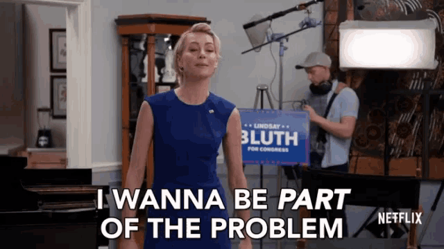 Wanna Be Part Of The Problem I Want To Be Part Gif GIF | GIFDB.com