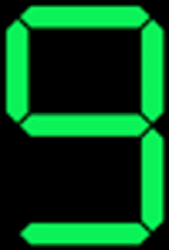 10 Seconds Countdown Clock Green Timer GIF | GIFDB.com