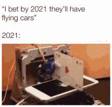 2021 Flying Cars Prediction Funny Meme GIF | GIFDB.com