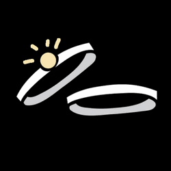 2d Wedding Rings GIF | GIFDB.com