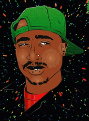 2pac Shakur Animated Hyperdrive Rapper GIF | GIFDB.com