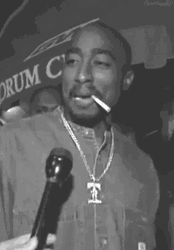 2pac Tupac Shakur Smoking GIF | GIFDB.com