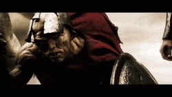 300 Raise Your Shield Ephialtes GIF | GIFDB.com