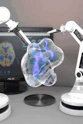 Ron Swanson Throwing Technology GIF | GIFDB.com