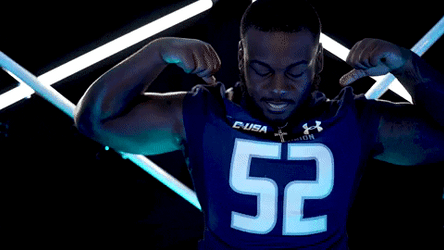 52 Player Odu Chazz Wallace Defensive Tackle GIF | GIFDB.com