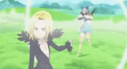 7 Deadly Sins Elaine Using Her Powers GIF | GIFDB.com
