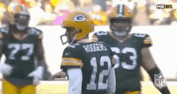 Pew Aaron Rodgers Relax GIF | GIFDB.com