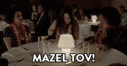 Abbi Jacobson Happy Mazel Tov GIF | GIFDB.com