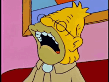 Bart The Simpsons Snoring GIF | GIFDB.com
