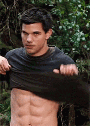 Abs The Twilight Saga Jacob Black Removing Shirt GIF | GIFDB.com
