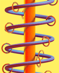 Abstract Visual Spiral Loop GIF | GIFDB.com