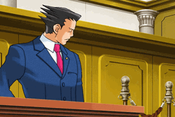 Ace Attorney Phoenix Wright Rejected Response GIF | GIFDB.com