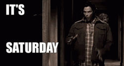 Actor Jared Padalecki It's Saturday GIF | GIFDB.com