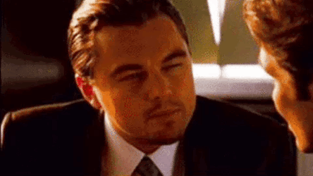 Actor Leonardo Dicaprio Squinting GIF | GIFDB.com