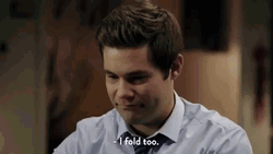 Adam Devine Folded Too Smiling GIF | GIFDB.com
