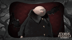 Addams Family Uncle Fester Trick Or Treat GIF | GIFDB.com