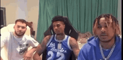 Adin Ross With Friends Stares Each Other GIF | GIFDB.com