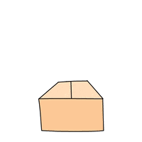 Adorable Cat Peeking Outside The Box GIF | GIFDB.com