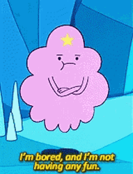 Adventure Time Bored Lumpy Space Princess GIF | GIFDB.com