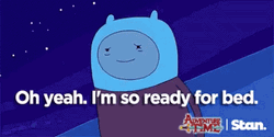 Adventure Time Finn And Jake I'm So Ready To Sleep GIF | GIFDB.com