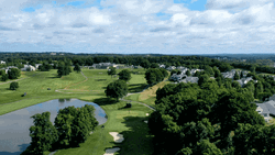 Aerial View Of Golf Course GIF | GIFDB.com
