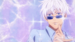 Aesthetic Anime Gojo Satoru GIF | GIFDB.com