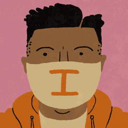 African Black History Mask GIF | GIFDB.com