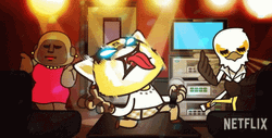Aggretsuko Retsuko Concert GIF | GIFDB.com