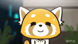 Aggretsuko Retsuko Smile Anime GIF | GIFDB.com