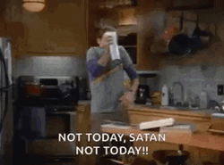 9 Bullets Not Today Satan GIF | GIFDB.com
